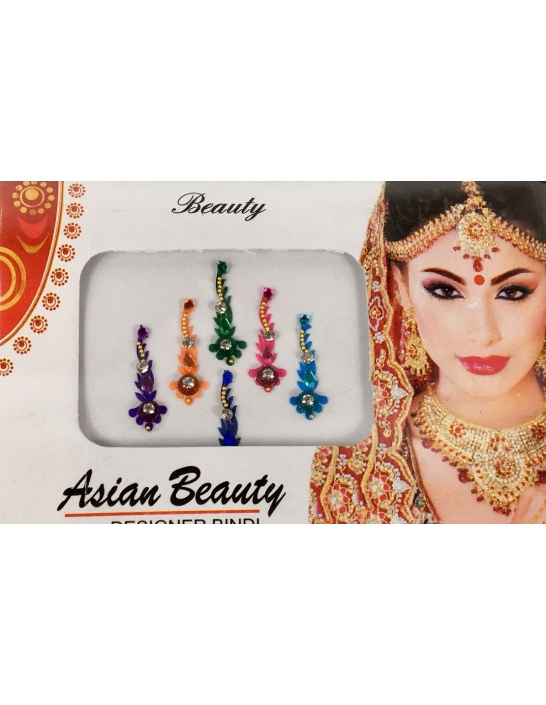 Bindi, Bijoux indiens de front indien autocollant - missindya