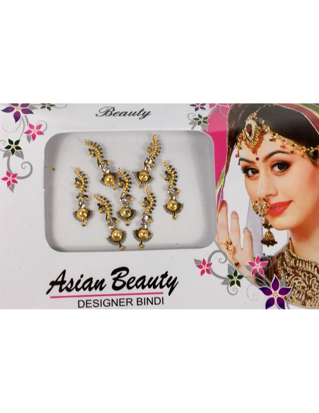 Bindi, Bijoux indiens de front indien autocollant - missindya