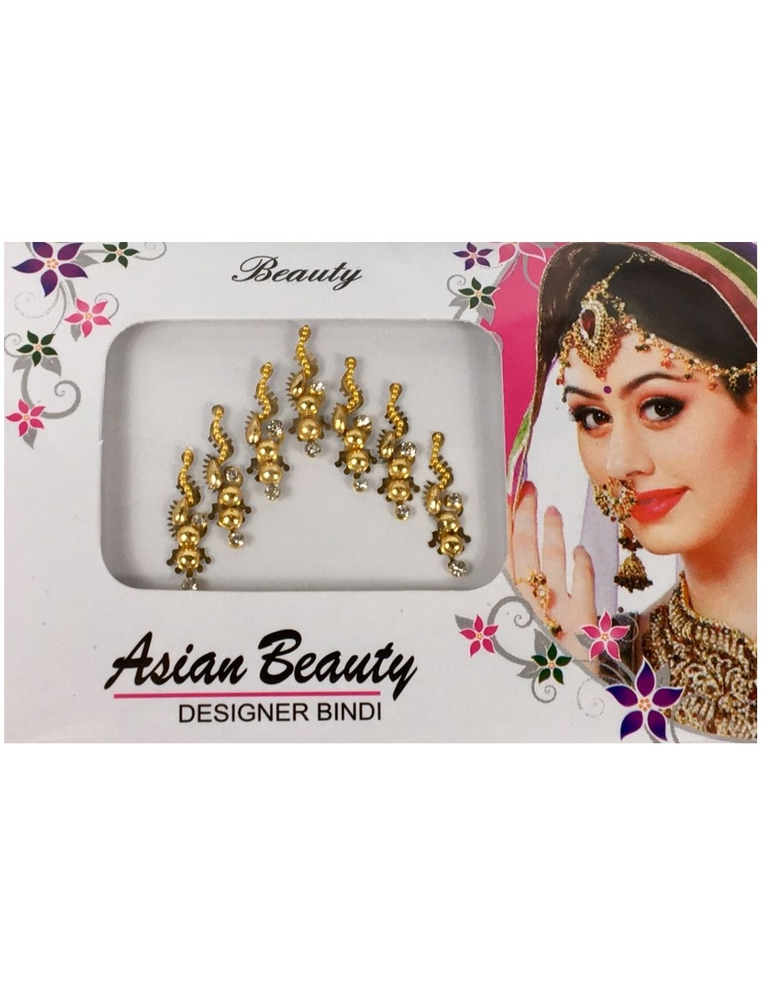 Bindi, Bijoux indiens de front indien autocollant - missindya