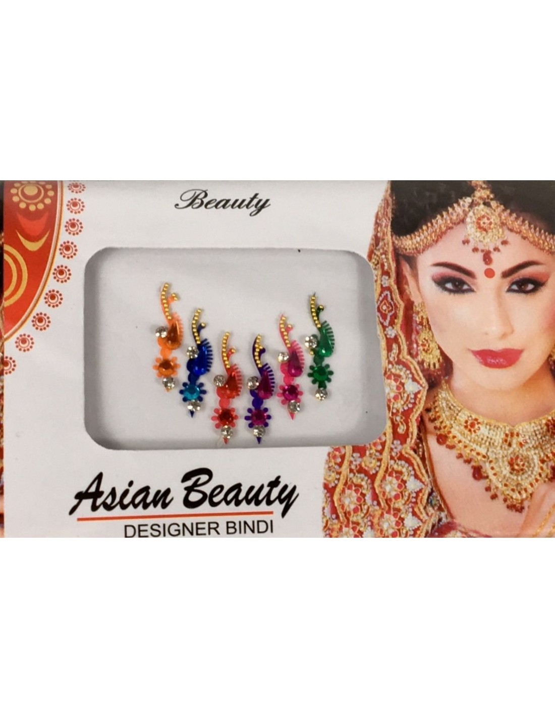 Bindi, Bijoux indiens de front indien autocollant - missindya