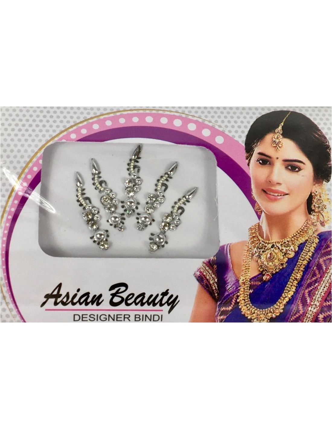 Bindi, Bijoux indiens de front indien autocollant - missindya