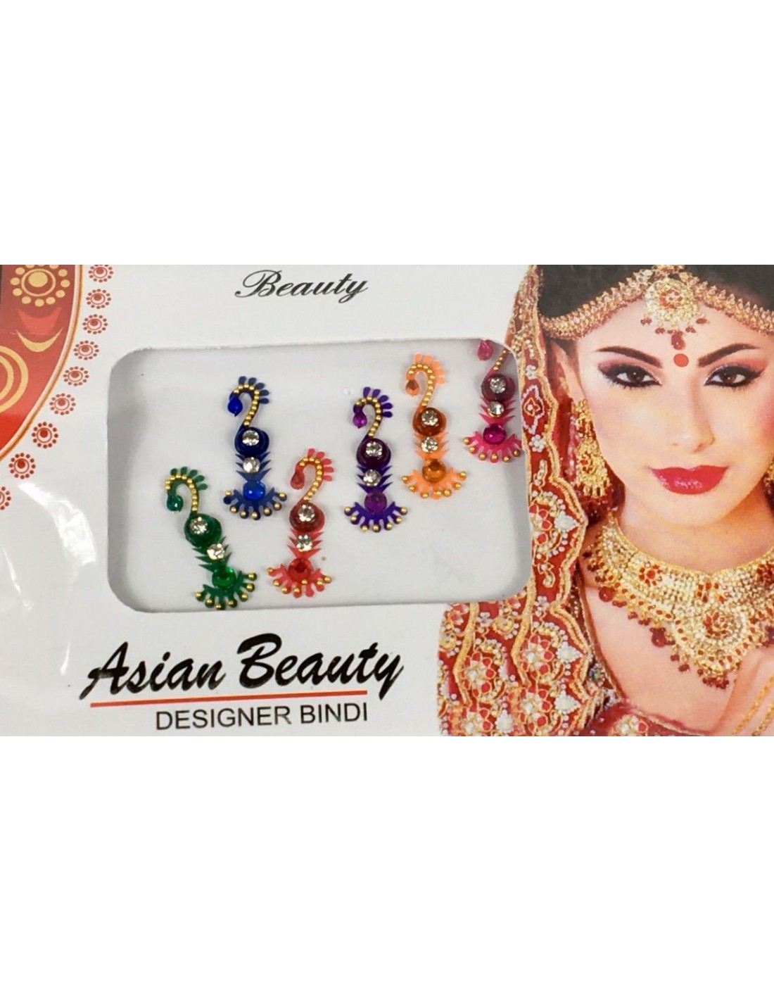 Bindi, Bijoux indiens de front indien autocollant - missindya
