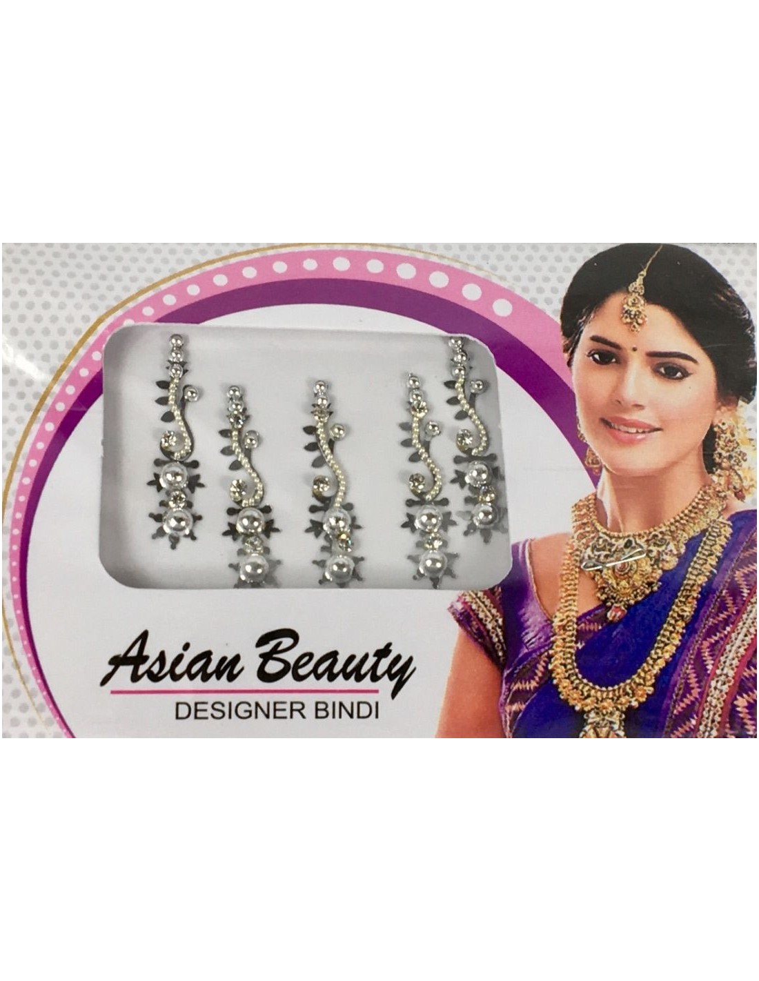 Bindi, Bijoux indiens de front indien autocollant - missindya