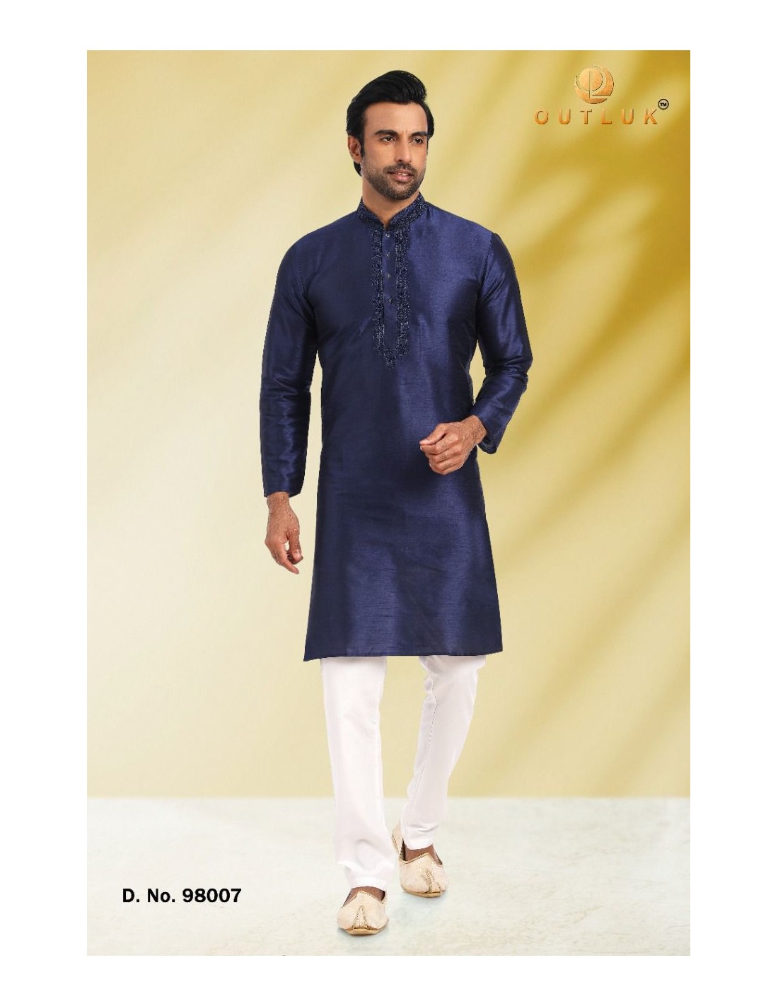Sherwani kurta tenue indien et qamis islamique pour homme - missindya